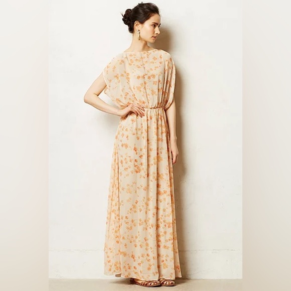 Anthropologie | Dresses | Vintage Paper Crown Maxi Dress With Jeweled ...